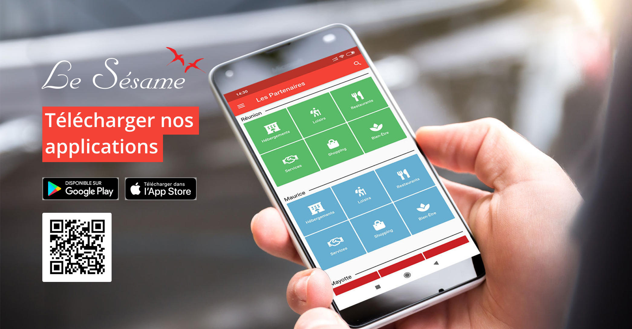 Carte Sesame - Ile de la Réunion