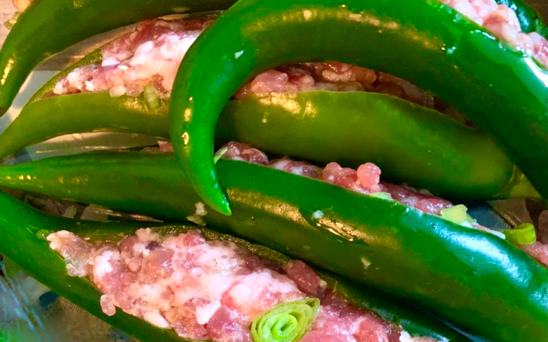 La recette de piments farcis - Ile de la Réunion