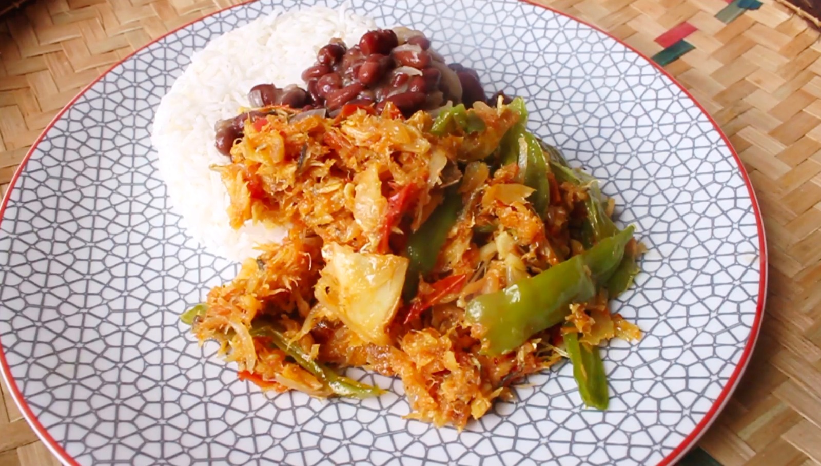 Recette rougail morue aux gros piments - Ile de la Réunion