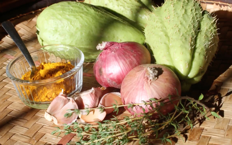 Recette Cari de chouchou de la Réunion - Ile de la Réunion